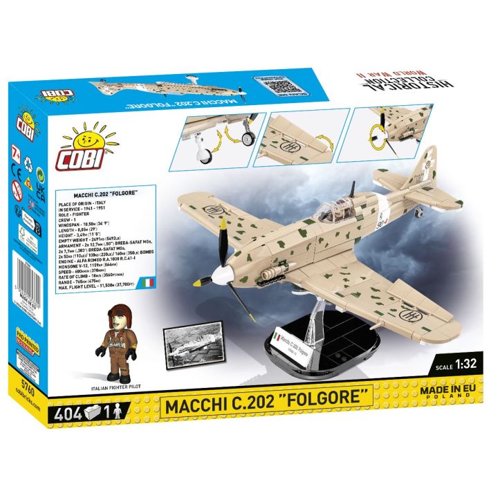 Macchi C.202 "Folgore" (COBI-5760) \ Aircraft \ Cobi.eu